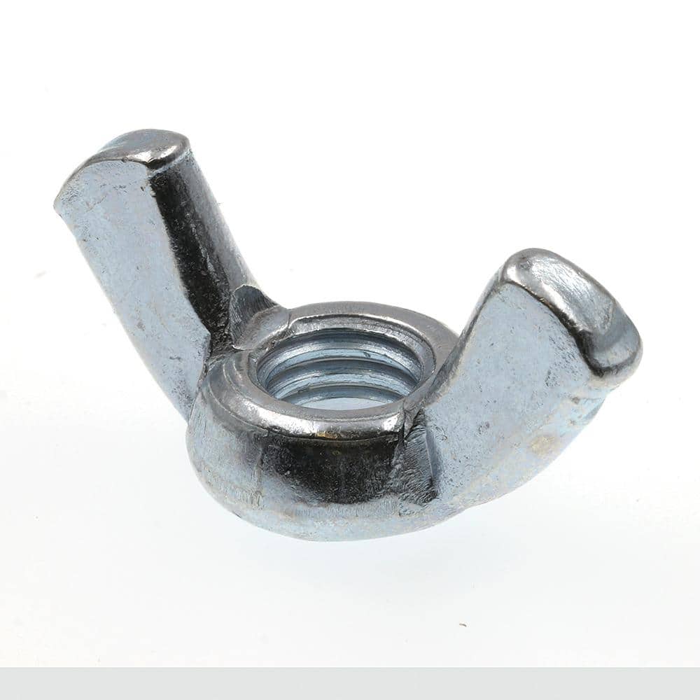 Prime-Line 3/8 in.-16 Zinc Plated Steel Cold-Forged Wing Nuts (50-Pack ...
