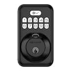 Defiant Single Cylinder Castle Electronic Deadbolt Satin Nickel with ...
