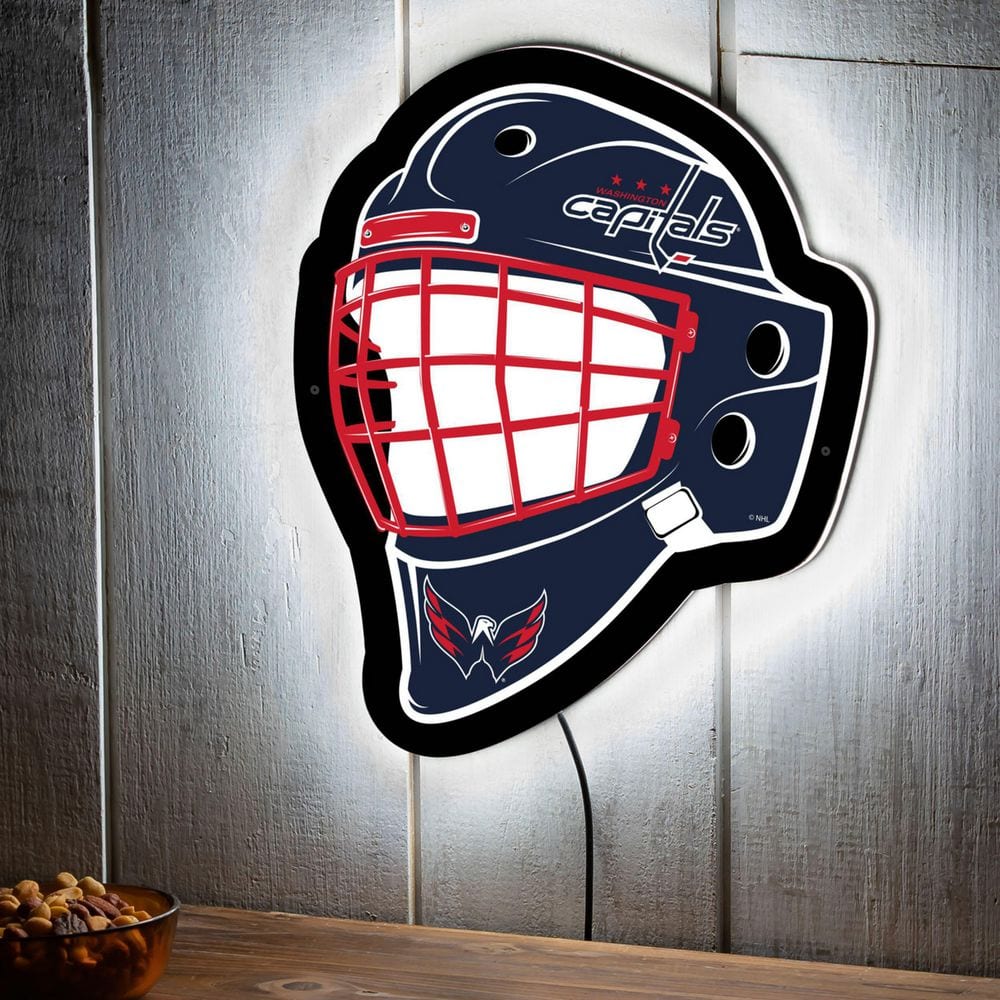 Evergreen Washington Capitals Helmet 19 in. x 15 in. Plug-in LED ...