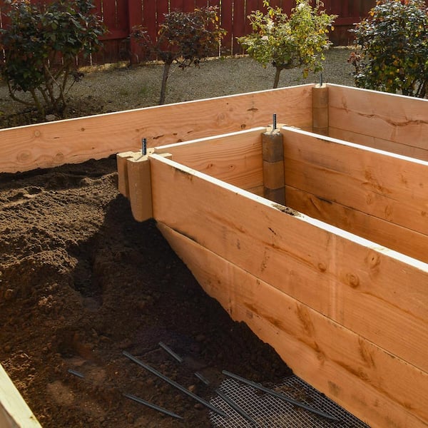 Angel Sar 16-Pcs 16 in. x 3/8 in. Thickness Ground Rebar Stakes, Heavy ...