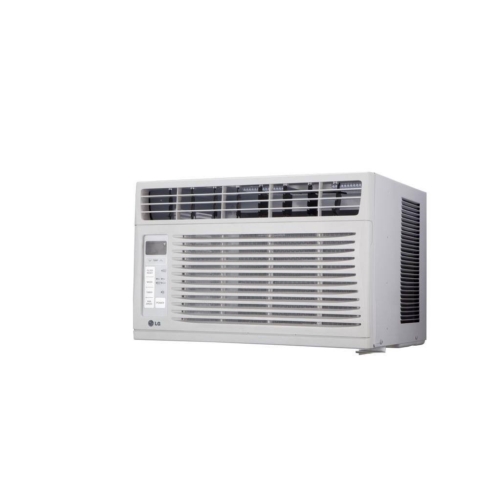LG 6,000 BTU 115-Volt Window Air Conditioner with Remote LW6014ER - The ...