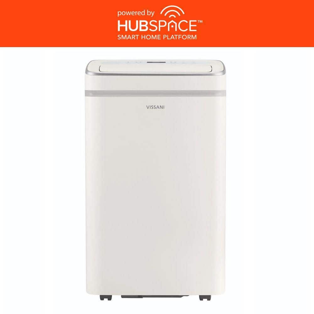 Vissani 10,000 (DOE) BTU 115-Volt Portable Air Conditioner Cools 450 sq ...