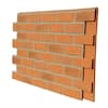 TRITAN BP Brick 43.5 in. x 23.75 in. Polyurethane Interlocking Siding ...