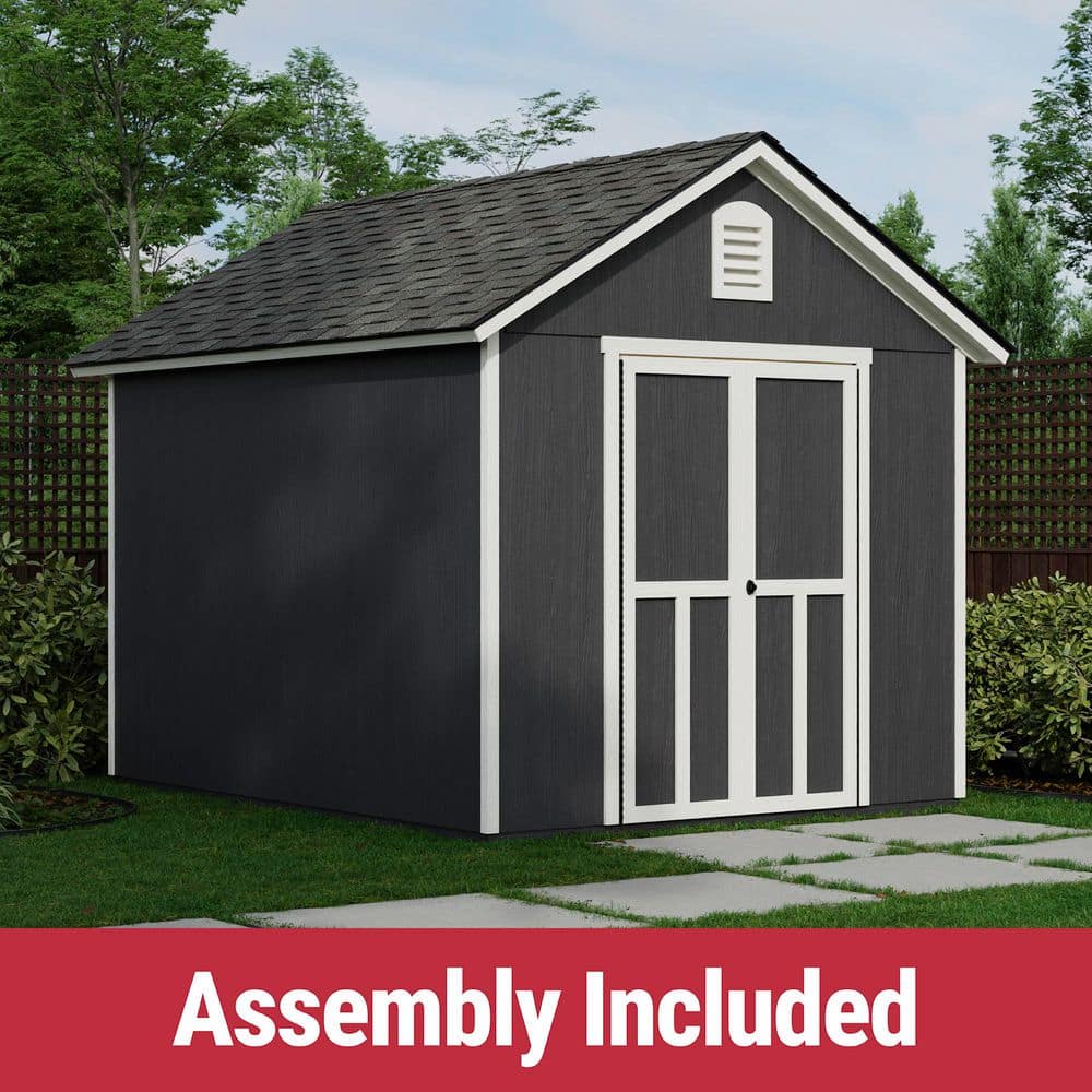 Handy Home Products Professionally Assembled Meridian 8 ft. x 10 ft ...