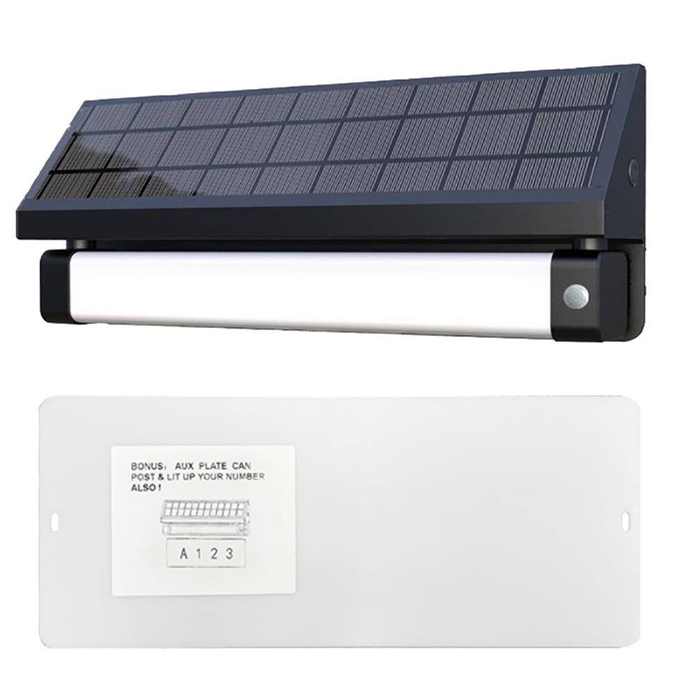 eLEDing Solar 180° Black SMART Sensing Self-Contained Integrated ...