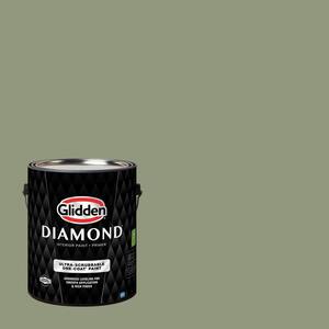 Glidden 8 oz. PPG1124-5 Cavern Moss Satin Interior Paint Sample PPG1124 ...