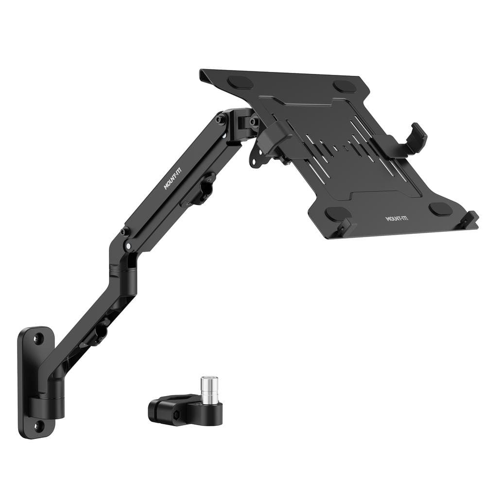 mount-it! Ergonomic Full Motion Laptop Arm for Wall or Pole Mounting ...