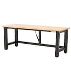 Gladiator 8 ft. Adjustable Height Birch Top Workbench GAWB08HWEG
