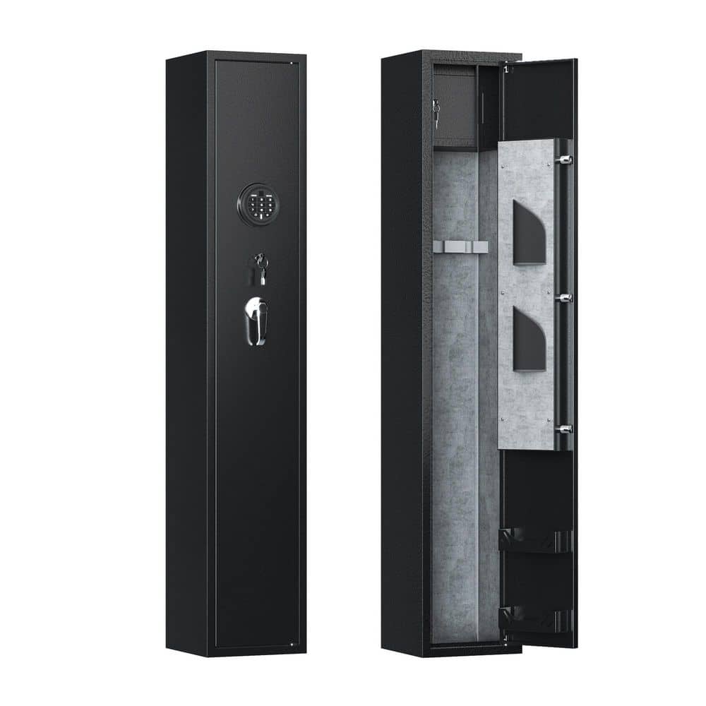 WRIGHTMASTER 3 Gun Digital Keypad Lock Gun Cabinet with Pistol Pocket ...