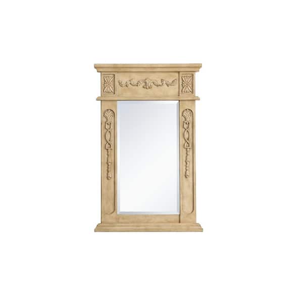 Timeless Home 18 in. W x 28 in. H x Traditional Wood Framed Rectangle ...