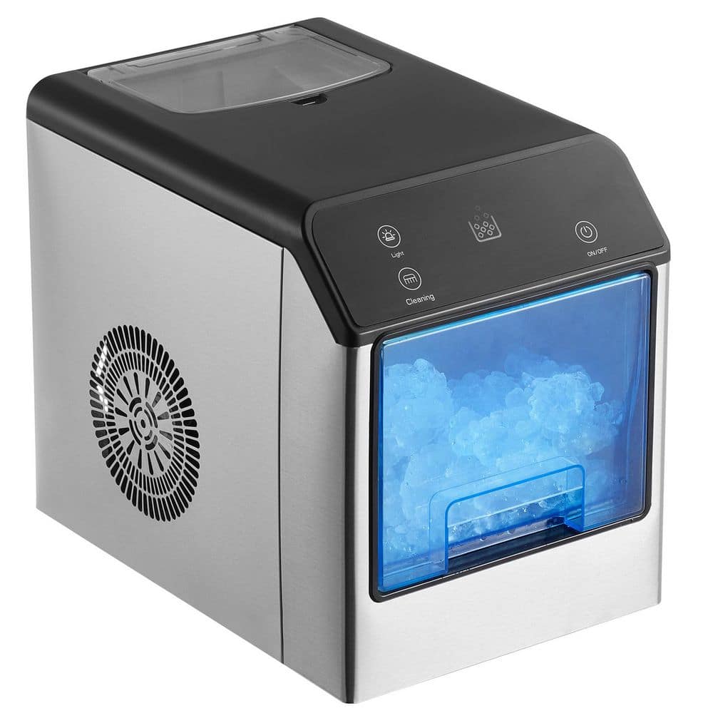 VEVOR Countertop Ice Maker 9.7 in. 30 lbs./24 H Auto Self-Cleaning ...