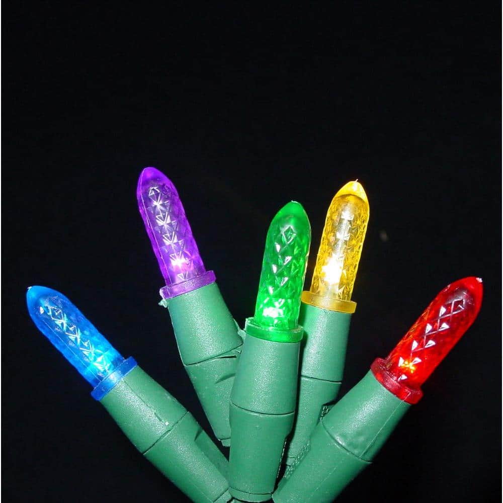 EcoSmart 50-Light LED Multi-Color M5 Mini Light Set 701155 - The Home Depot