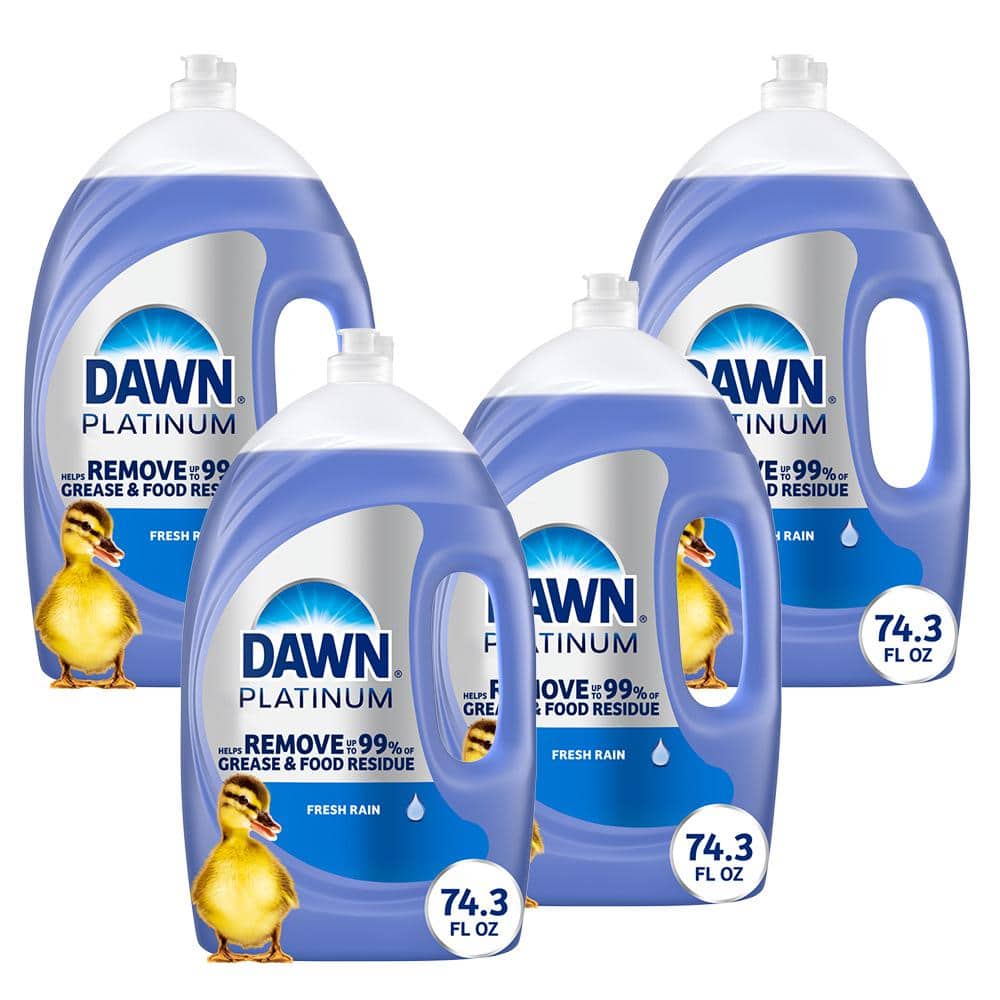 Reviews for Dawn Platinum 74.3 oz. Fresh Rain Scent Liquid Dish Soap ...