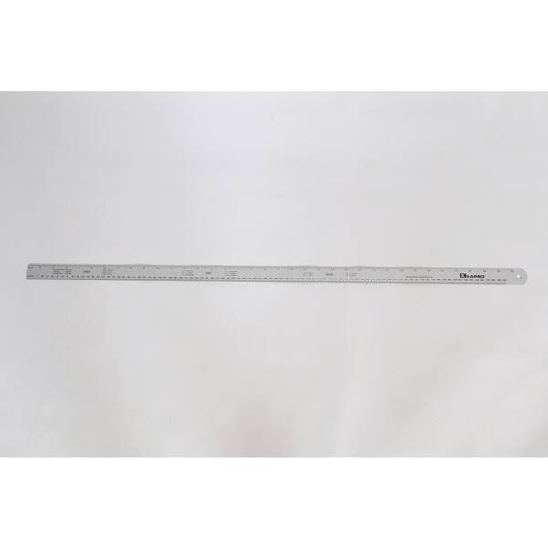 Kapro 36 in. Aluminum Ruler with Conversion Tables with English/Metric ...