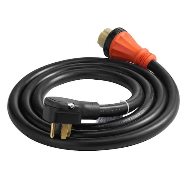 SKYSHALO 50 ft. 50 Amp 125/250Volt Generator Power Cord Heavy Duty ...