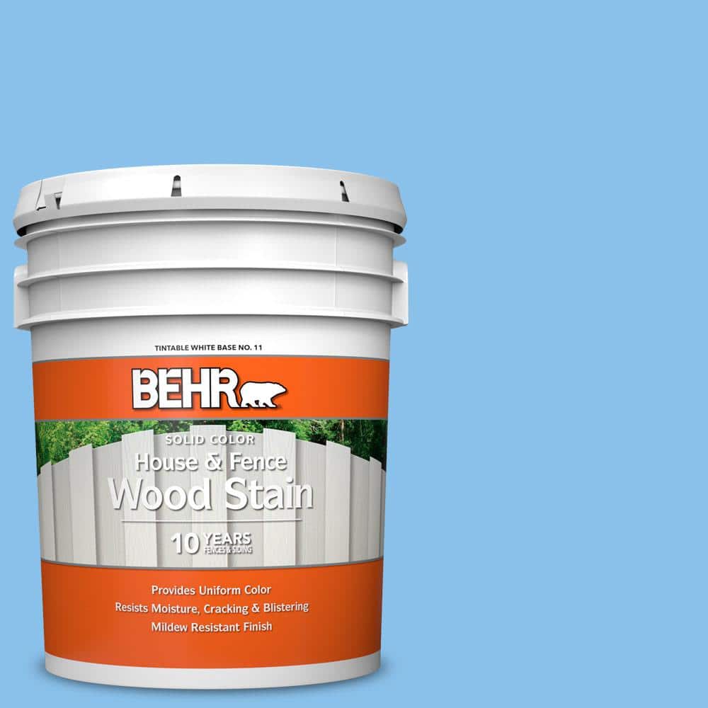 BEHR 5 gal. #P510-3 Rhodes Solid Color House and Fence Exterior Wood ...