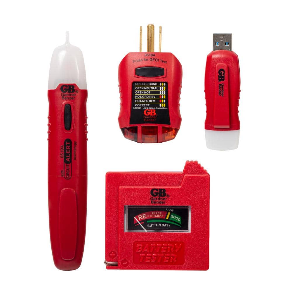 Gardner Bender Household Electrical Tester Kit (4-Piece) GK-5 - The ...