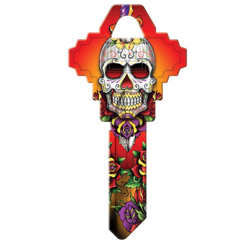 HY-KO SC1-29 Keyblank-Painted Skull 16010SC1-29 - The Home Depot