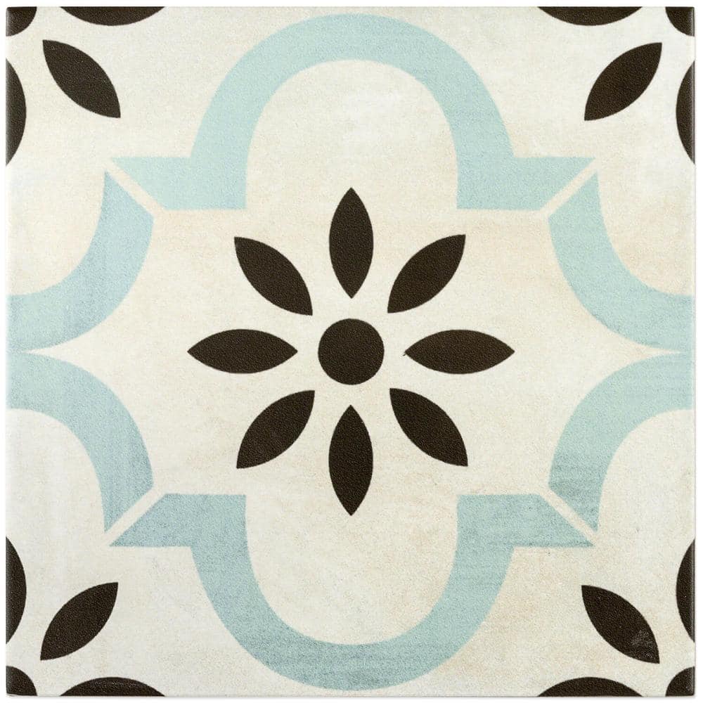 Ivy Hill Tile Anabella Prado 9 in. x 9 in. Matte Porcelain Floor and ...