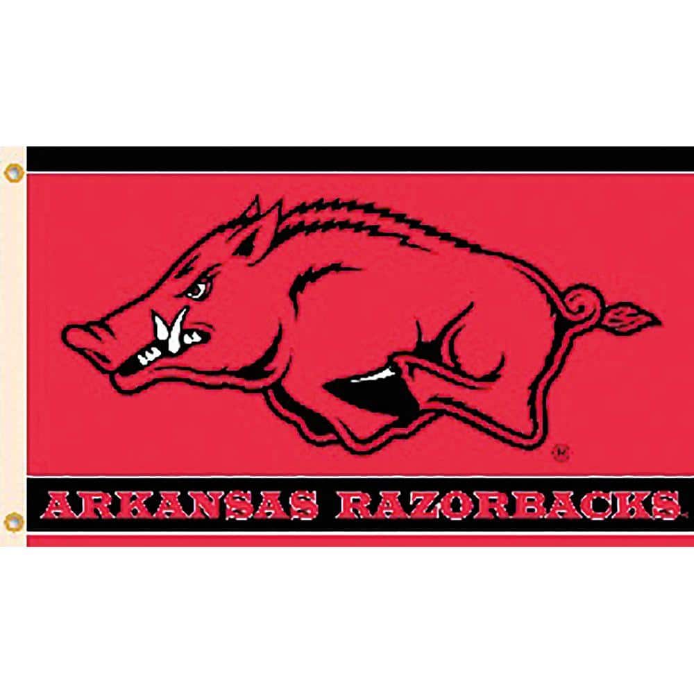 Seasonal Designs NCAA University of Arkansas 3 ft. x 5 ft. Collegiate 2 ...