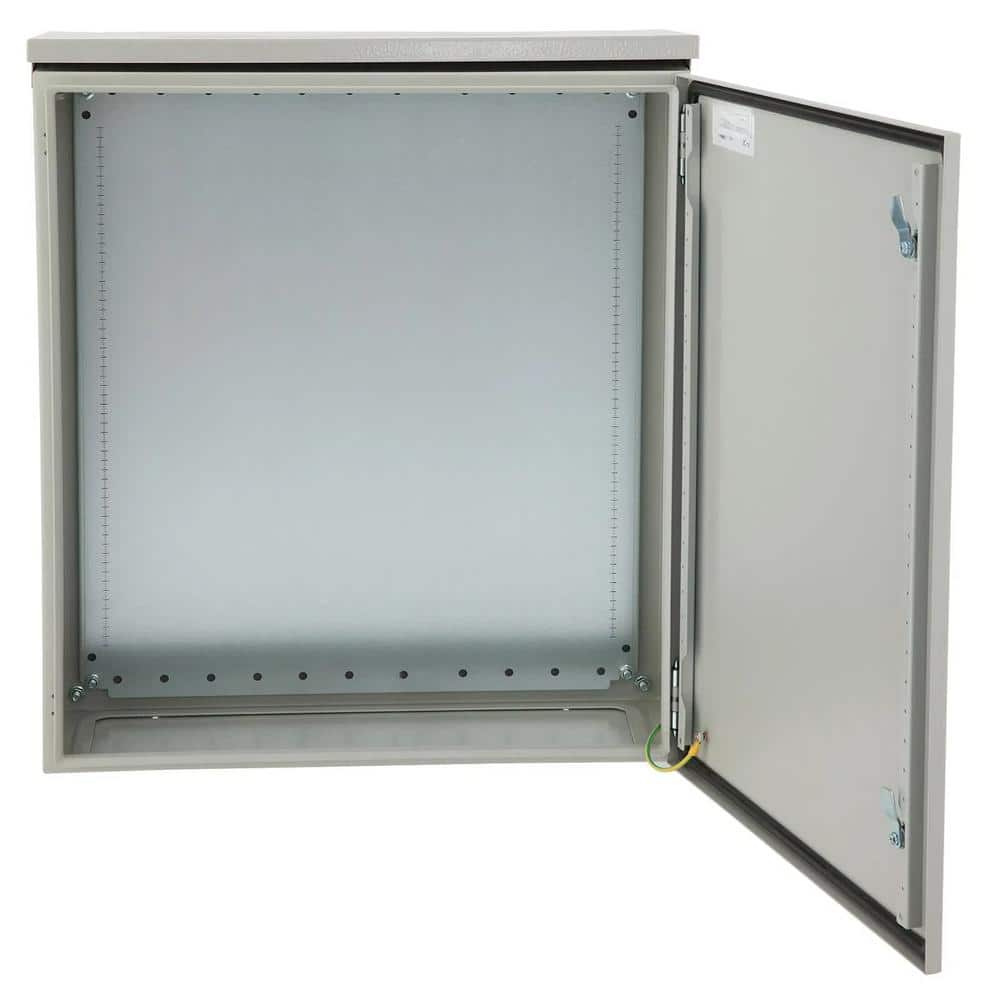 SKYSHALO Electrical Enclosure 24 in. x 24 in. x 8 in. NEMA 4 Outdoor ...