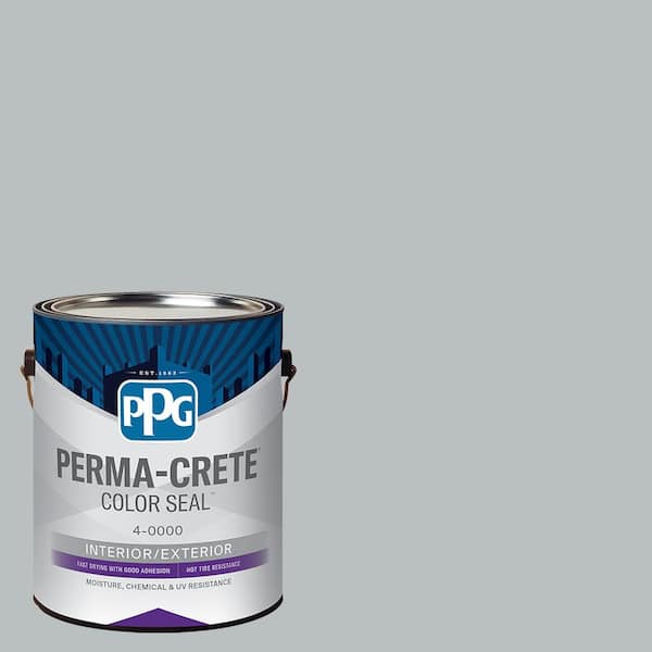 Perma-Crete Color Seal 1 gal. PPG1039-2 Maiden Mist Satin Interior ...