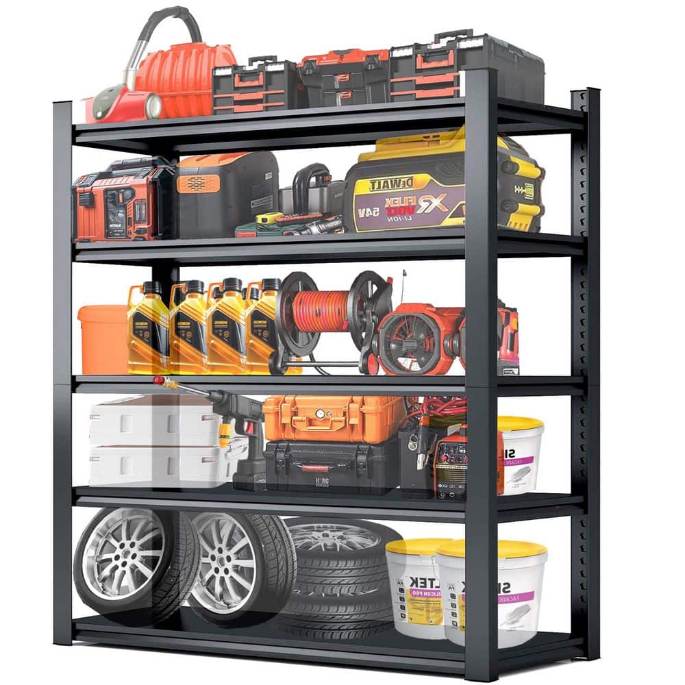 Reviews for Huluwat 5-Tiers Steel Heavy Duty Freestanding Garage ...