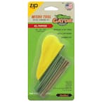 Gator MicroZip 1 in. x 3-1/2 in. All-Purpose Hook and Loop Assorted ...