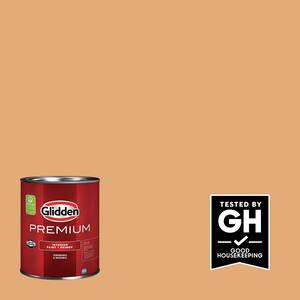 Glidden Premium 1 qt. PPG1202-5 Buffalo Trail Eggshell Interior Latex ...
