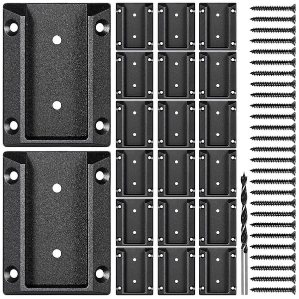 Afoxsos 20-Pieces Aluminum Deck Railing Bracket Connectors for 2 x 4 ...