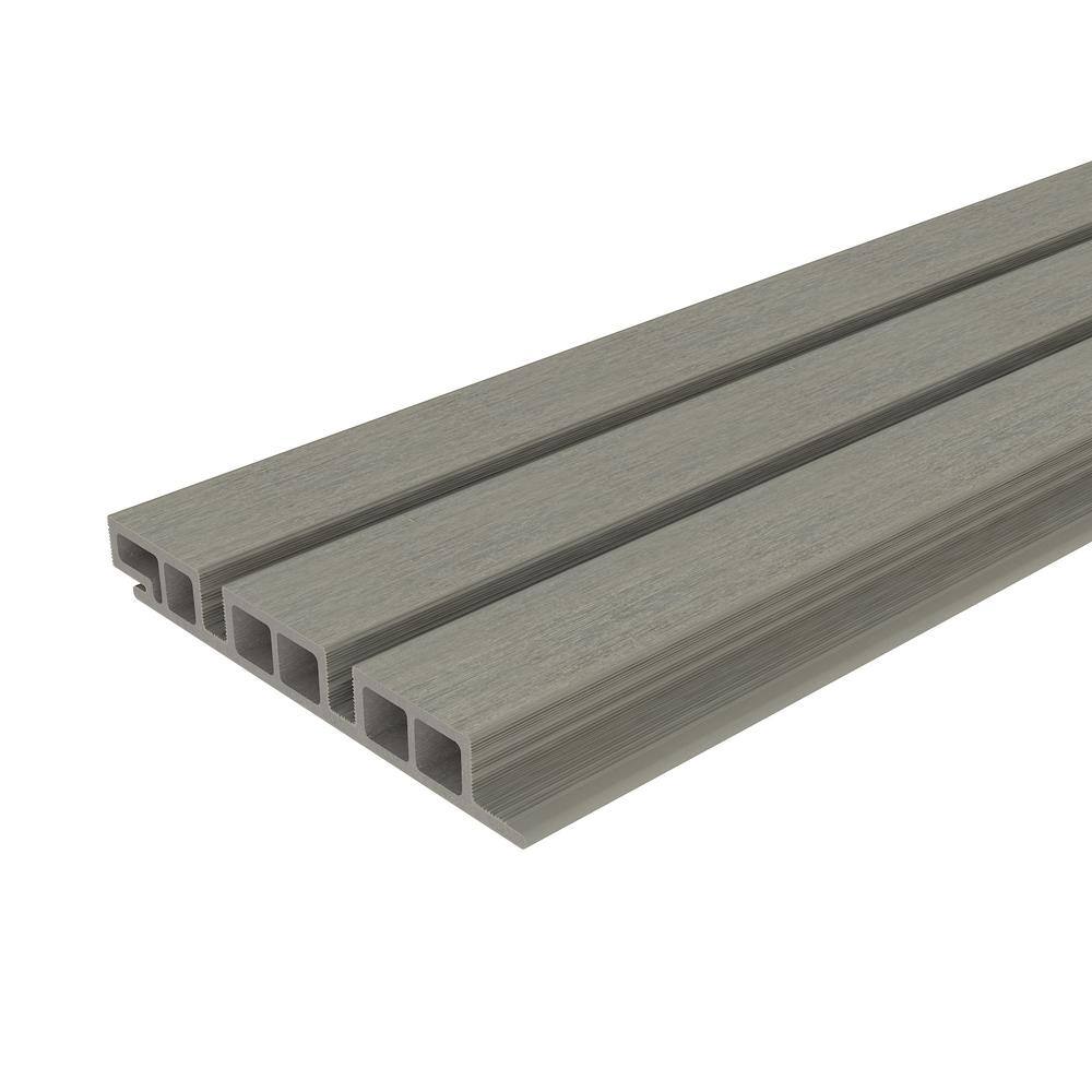 NewTechWood European Siding System 7.7 in. x 96 in. Composite Belgian ...