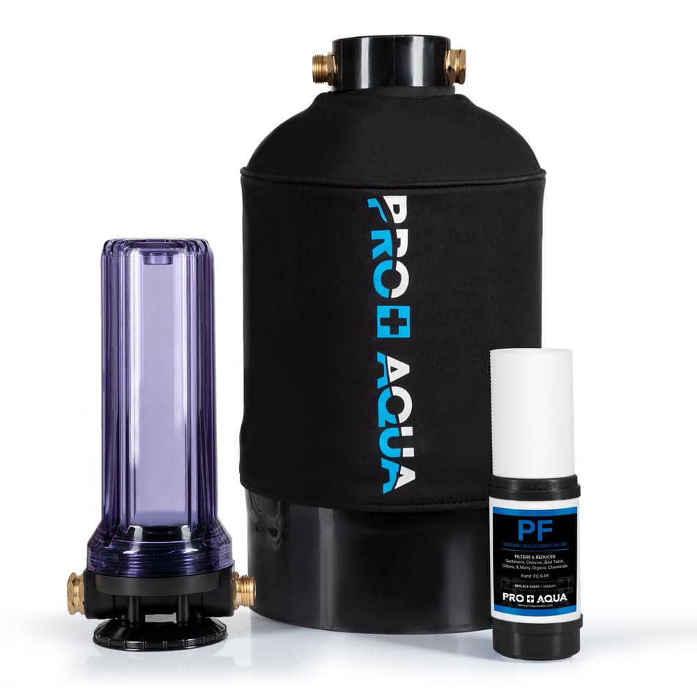 PRO+AQUA Portable RV Water Softener Filter and Soften Hard Water for RV ...