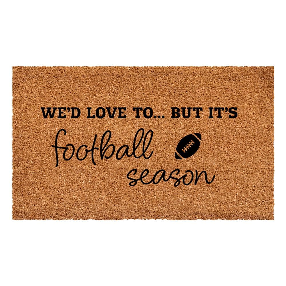 Calloway Mills We'd love to.. But it's Football Season Doormat 24" x 36 ...