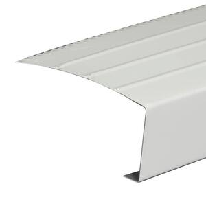 Amerimax Home Products 3 in. x 10 ft. White Vinyl Drip Edge Flashing T0401
