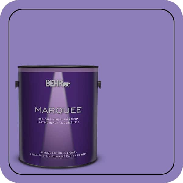 BEHR MARQUEE 1 gal. #P560-5 Unimaginable Eggshell Enamel Interior Paint ...