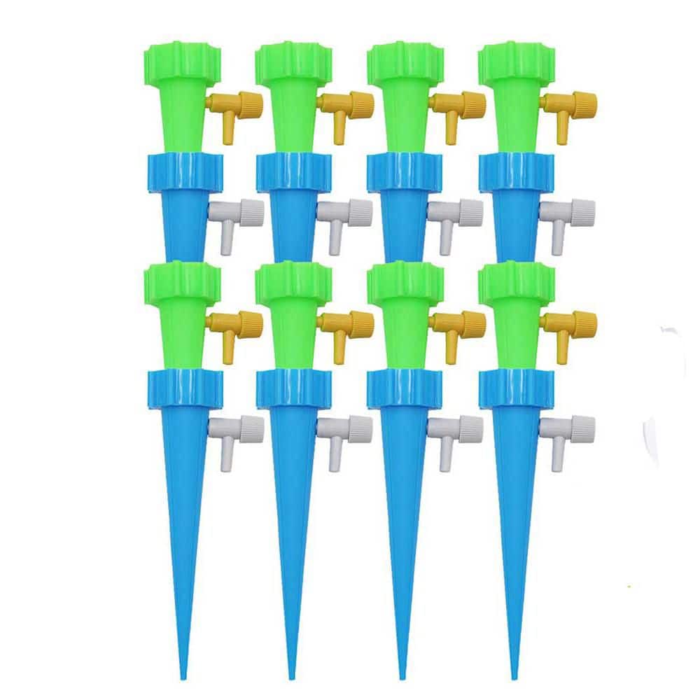 Oyezvary 16-Piece Plant Watering Spikes Set with Adjustable Flow ...