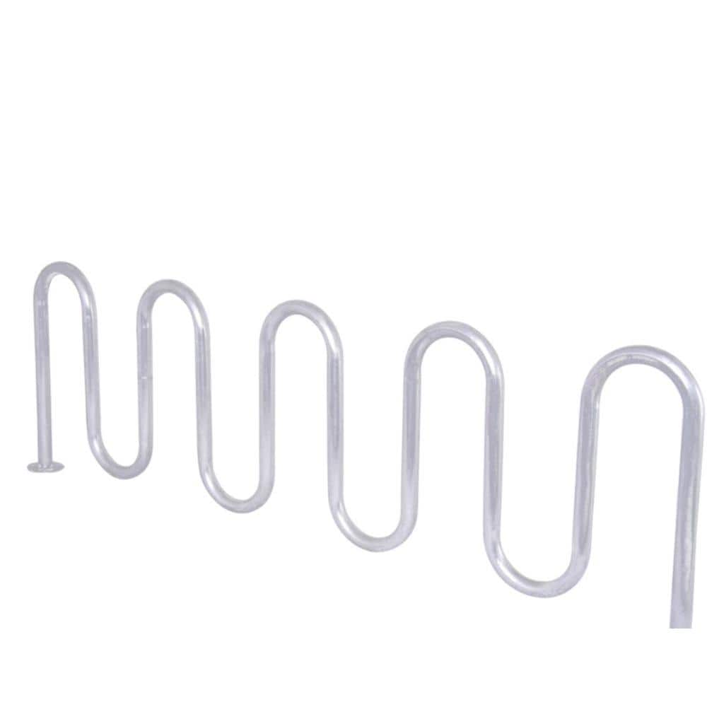 Ultra Play 9 ft Galvanized Surface Mount 9-Loop Contemporary Commercial ...