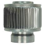 Active Ventilation 4 in. Dia Aura PVC Vent Cap Exhaust with Adapter for ...