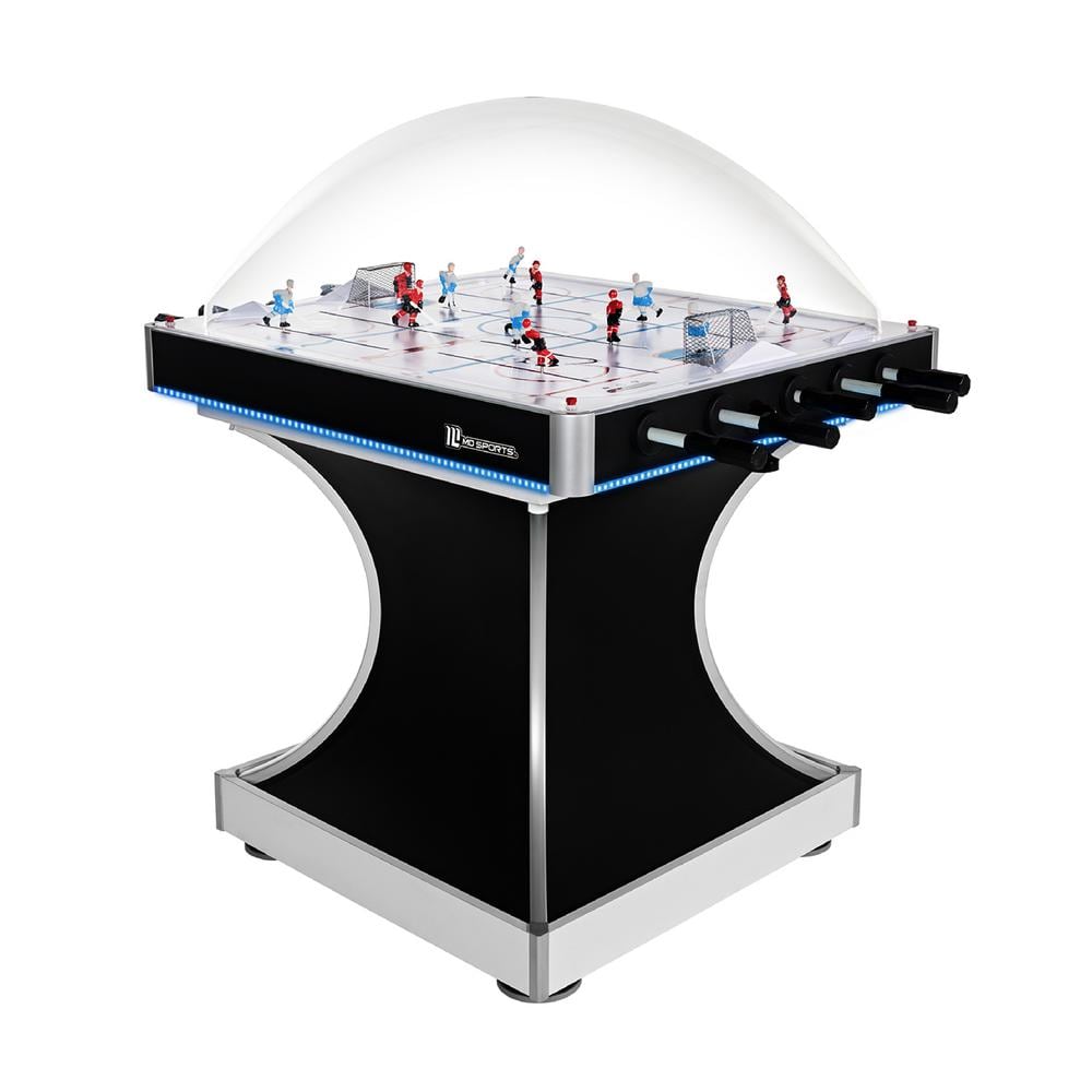 MD Sports 42 in. Dome Hockey Table Game with Electronic Scorer Bubble ...