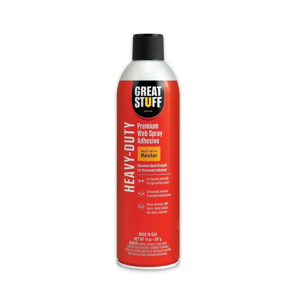 GREAT STUFF Heavy-Duty Adhesive - 14oz - Aerosol - 3PK GSHA14301 - The ...