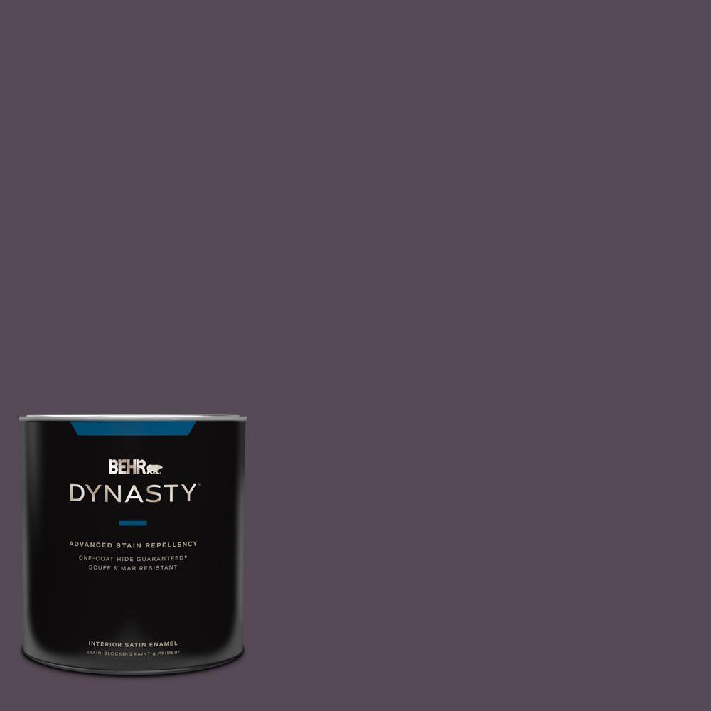 Reviews for BEHR DYNASTY 1 qt. #BXC-51 Deep Mulberry Satin Enamel ...