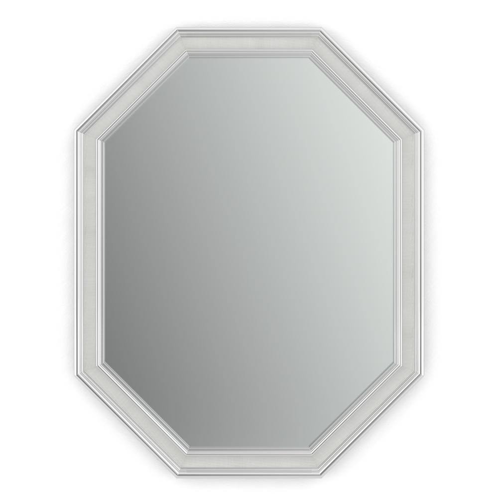 Delta 26 in. W x 34 in. H (M2) Framed Octagon Standard Glass Bathroom ...