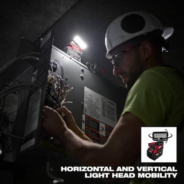 Milwaukee M18 18-Volt Lithium-Ion Cordless 1000 Lumens ROVER Compact ...