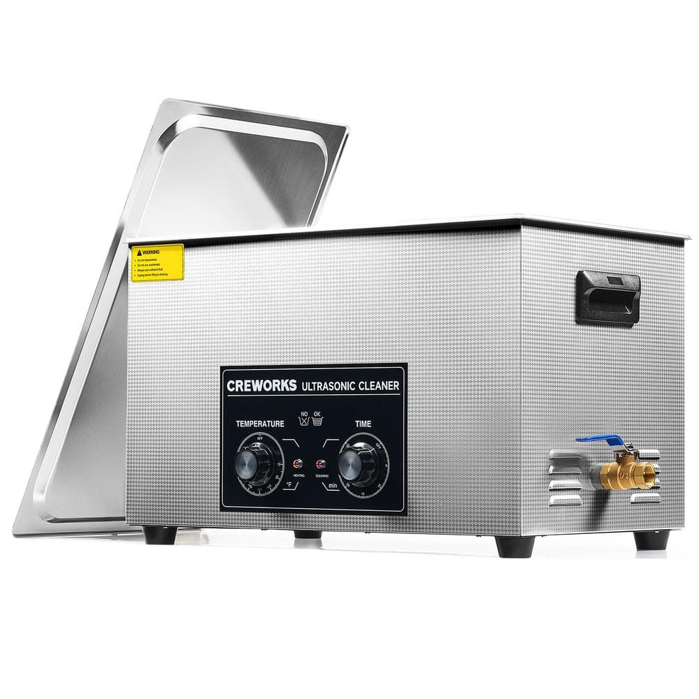 CREWORKS 30L Ultrasonic Cleaner with Heater and Timer, 600-Watt 7.9 gal ...