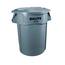 Rubbermaid Commercial Products Brute 32 Gal. Dark Green Round Vented ...