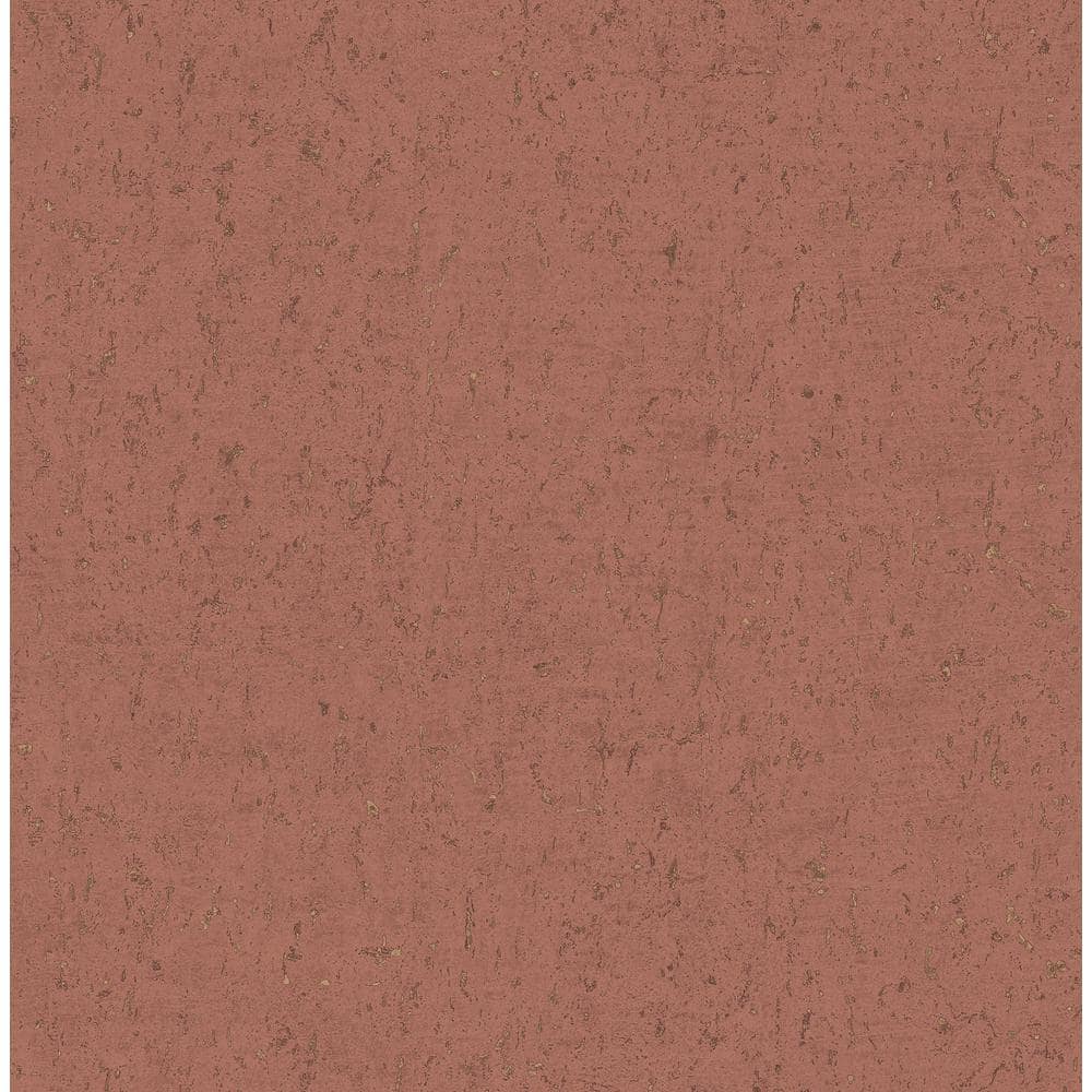 Advantage Callie Red Concrete Paper Non-Pasted Textured Wallpaper 4125 ...