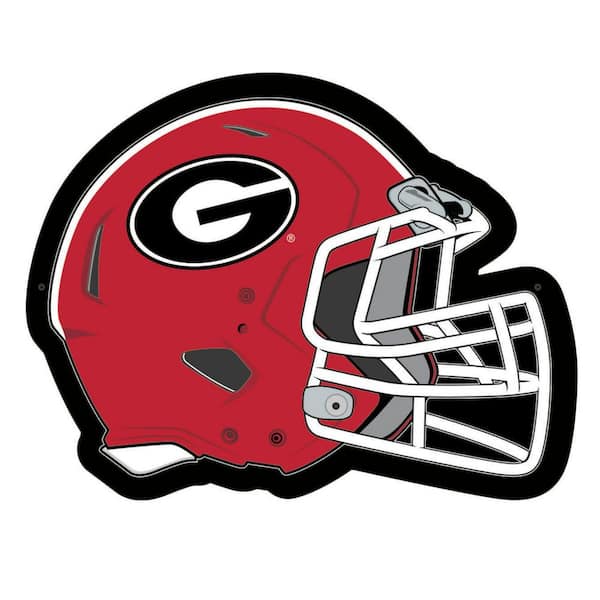 Evergreen University of Georgia Helmet 19 in. x 15 in. Plug-in LED ...