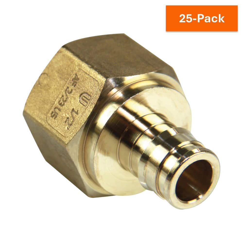 Uponor ProPEX 1/2 in. PEX-A Expansion Barb x 3/4 in. NPT Lead-Free ...