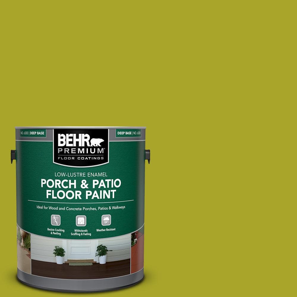 BEHR PREMIUM 1 gal. #P340-7 Venom Low-Lustre Enamel Interior/Exterior ...