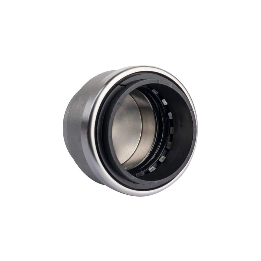 QUICKFITTING 2 in. Stainless Steel Push-to-Connect Push Cap (End Stop ...